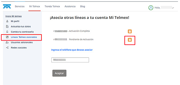 Acceso Único Mi Telnor - Asistencia