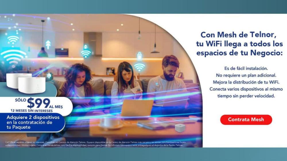Mesh WiFi Huawei Telnor: Cobertura Total y Señal Estable en tu Negocio ...